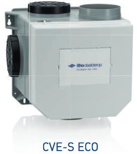 Itho Daalderop CVE-S ECO woonhuisventilatoren | Sanispecials.nl